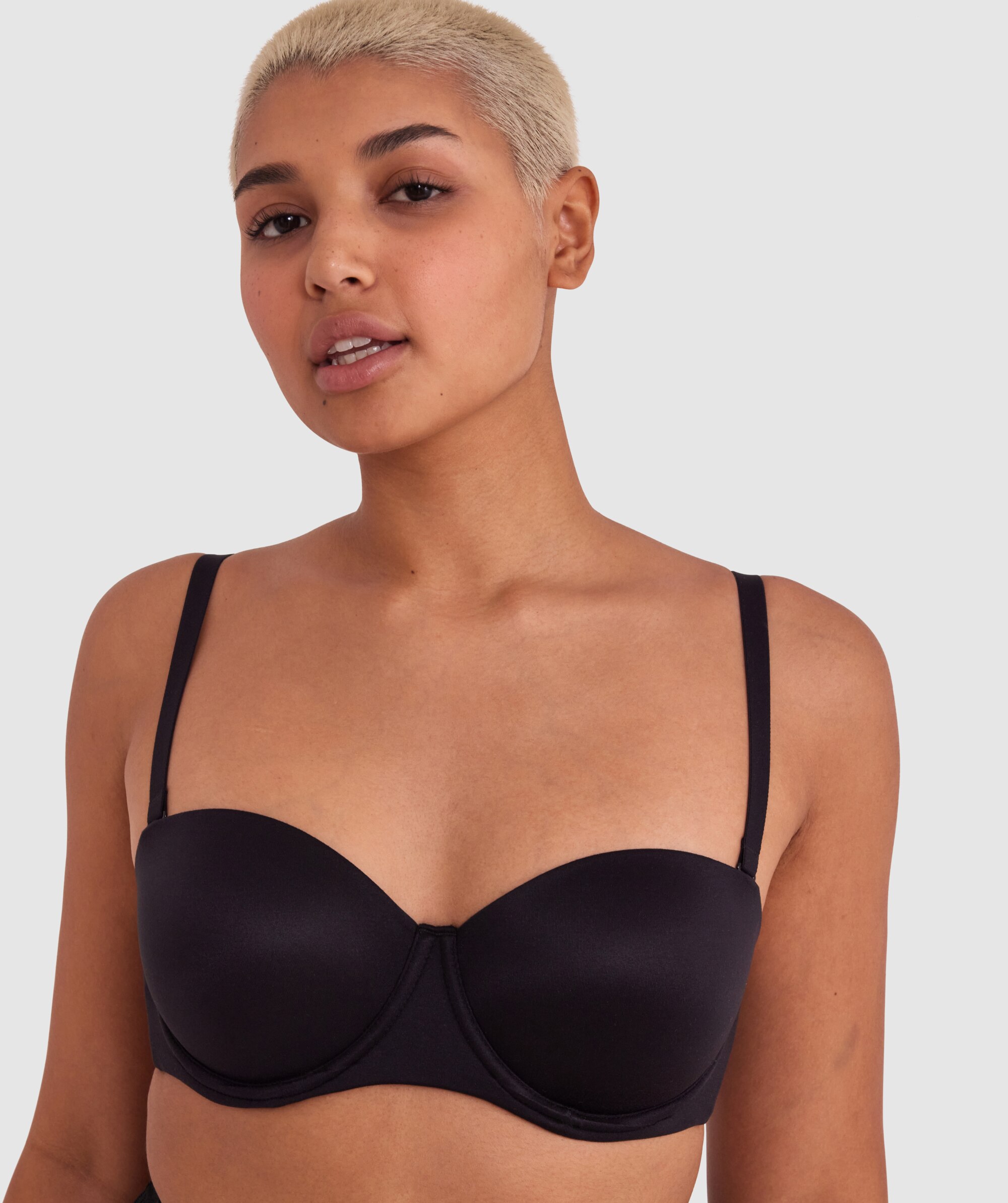 Body Bliss Full Cup Strapless Bra Black