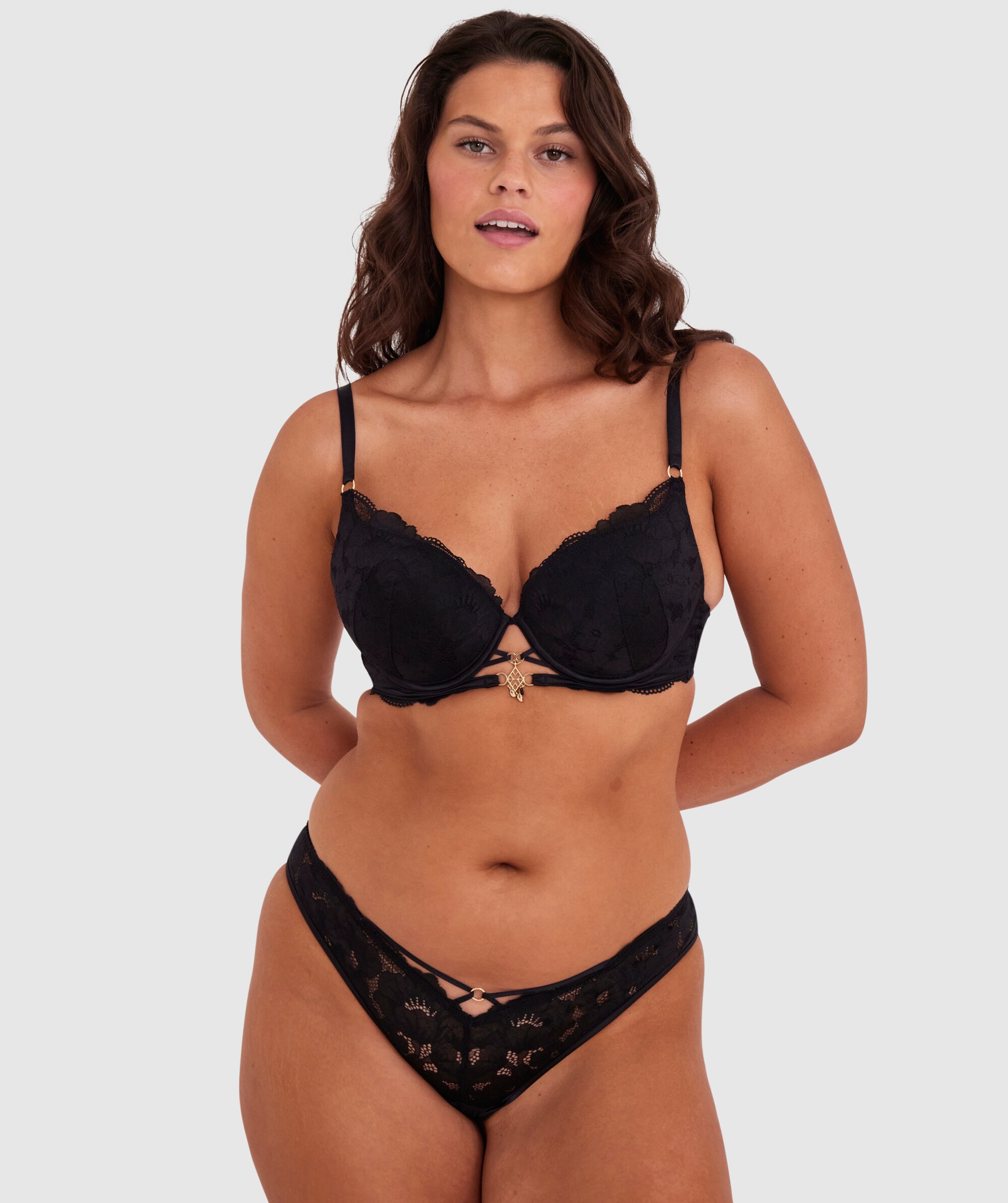 Bras N Things Night Games Summer Crush Slip - Black | 01473801