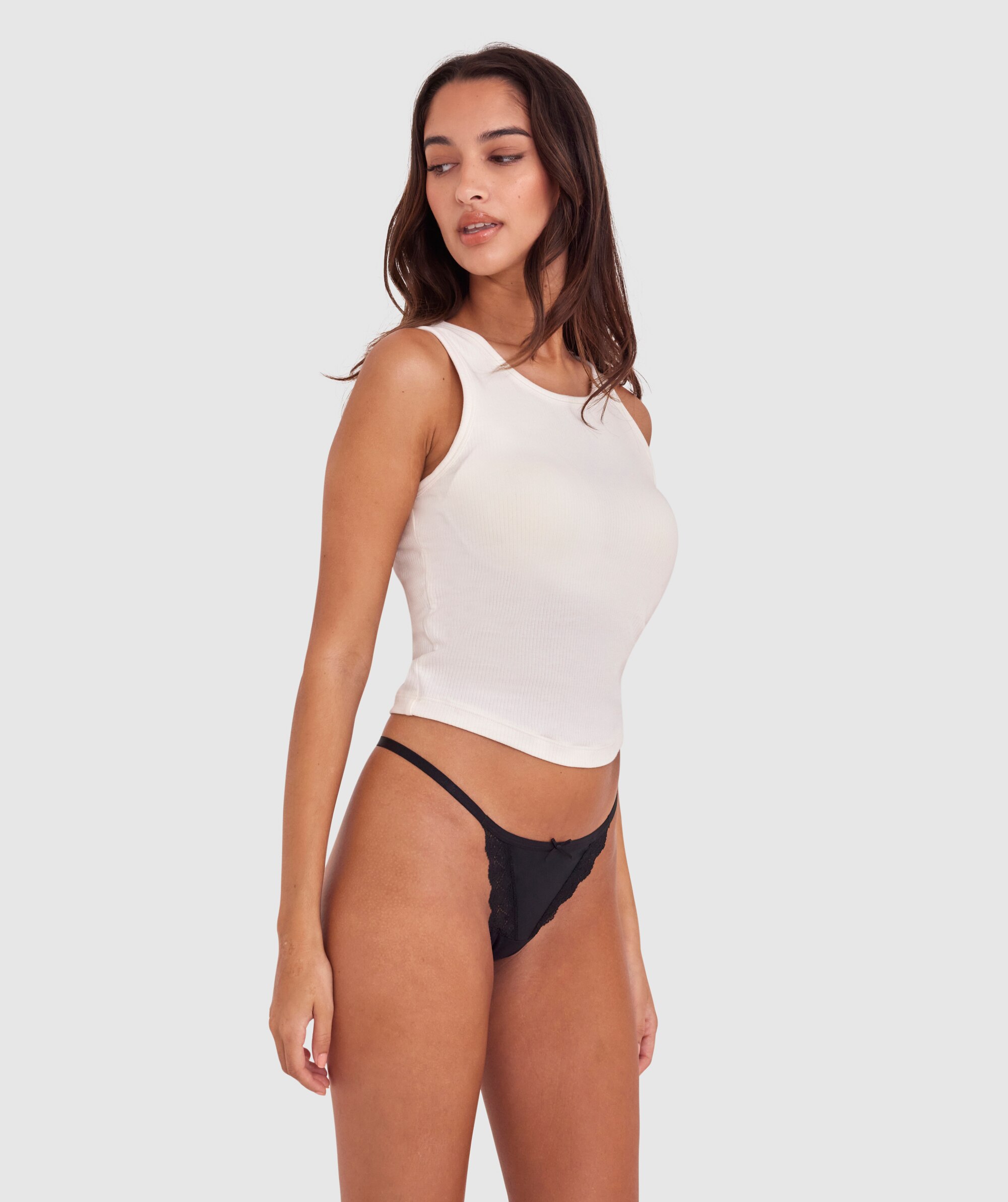 Bras N Things Inner Essence Full Cup Plunge Bra - Black | 01325402