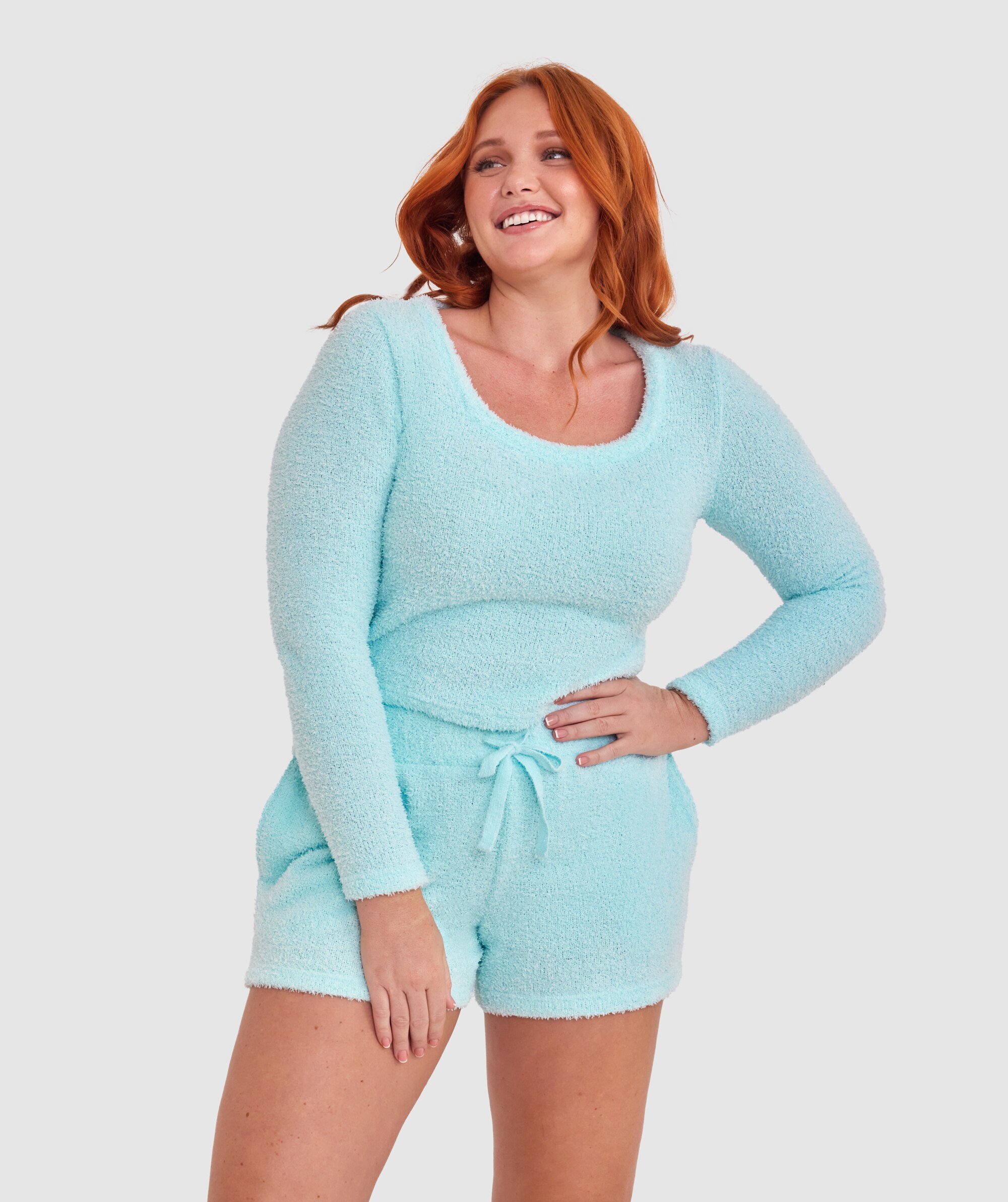 Bras N Things Night Games Stardust Suspender - Sky Blue | 01508901