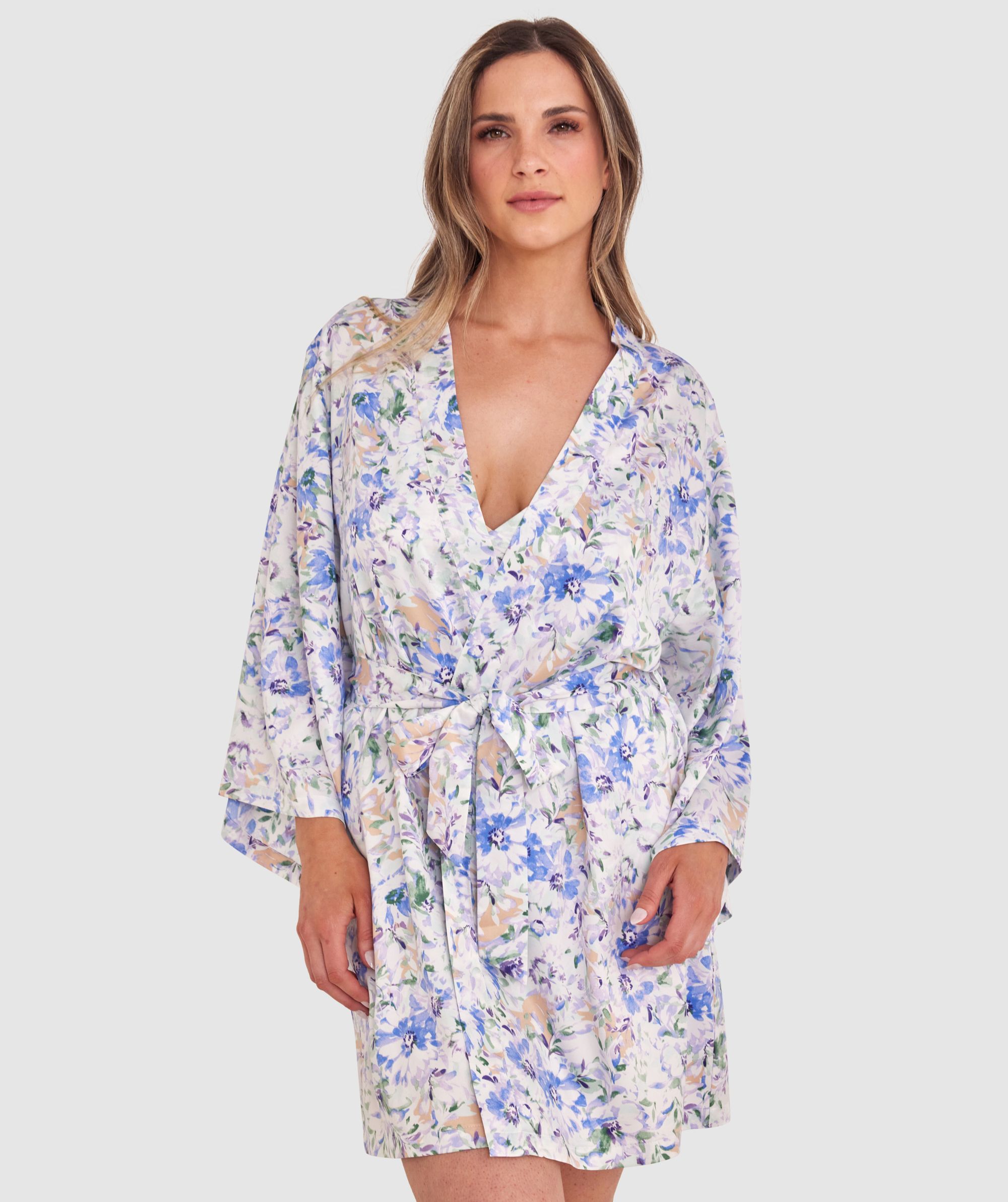 Bras N Things Jessica Short Wrap - Print Floral | 01544401