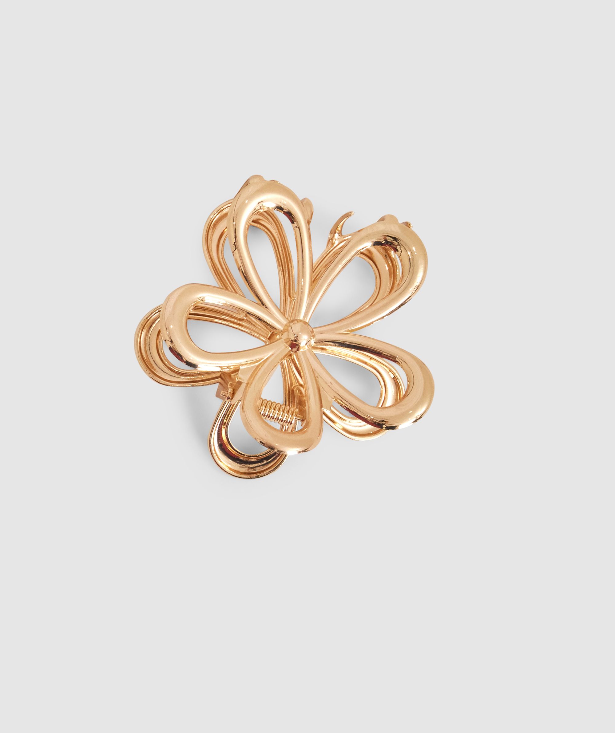 Bras N Things Metal Flower Hair Clip - Gold | 01546801