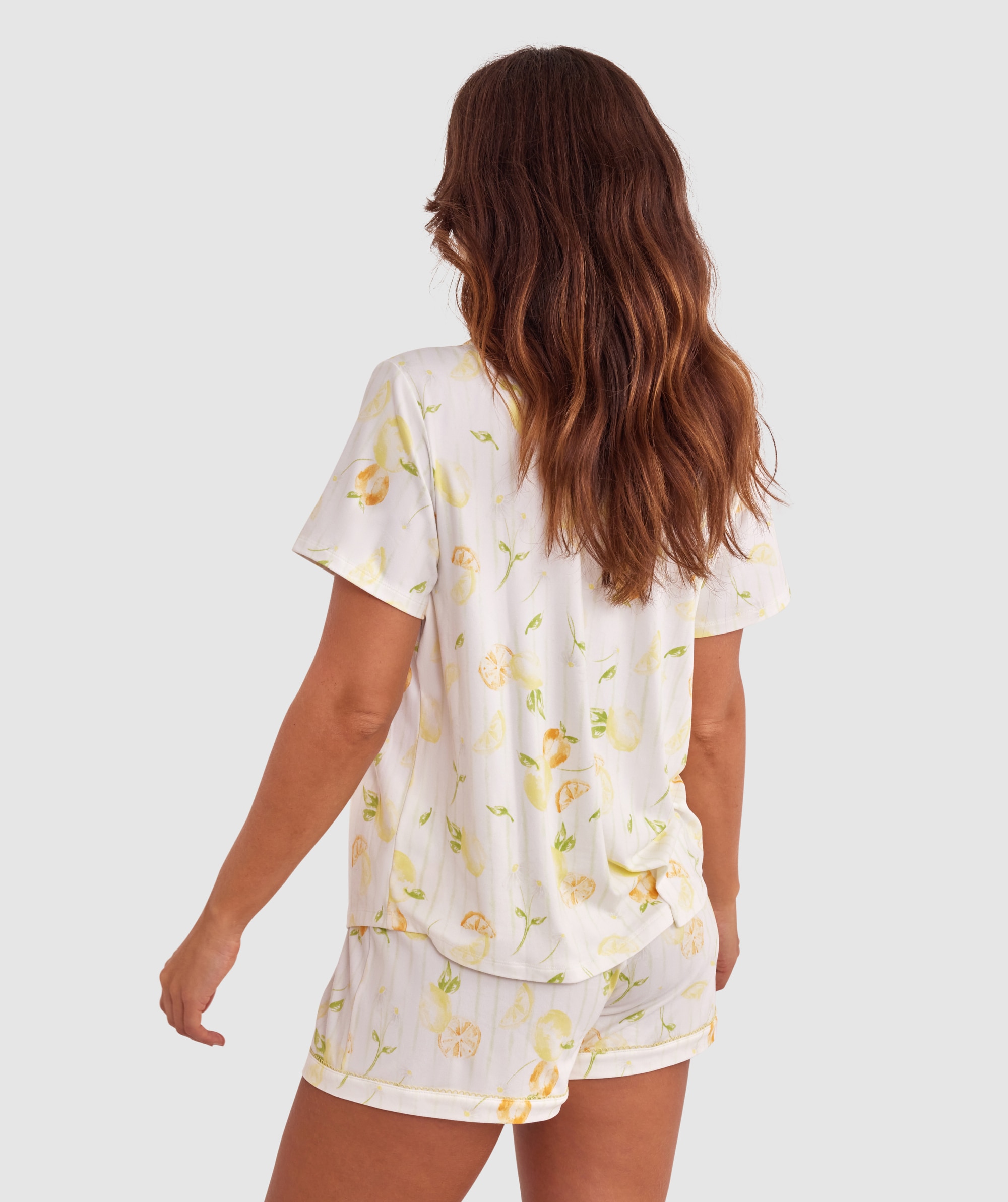 Bras N Things Lemon Squeeze Short Sleeve - Print | 01485201